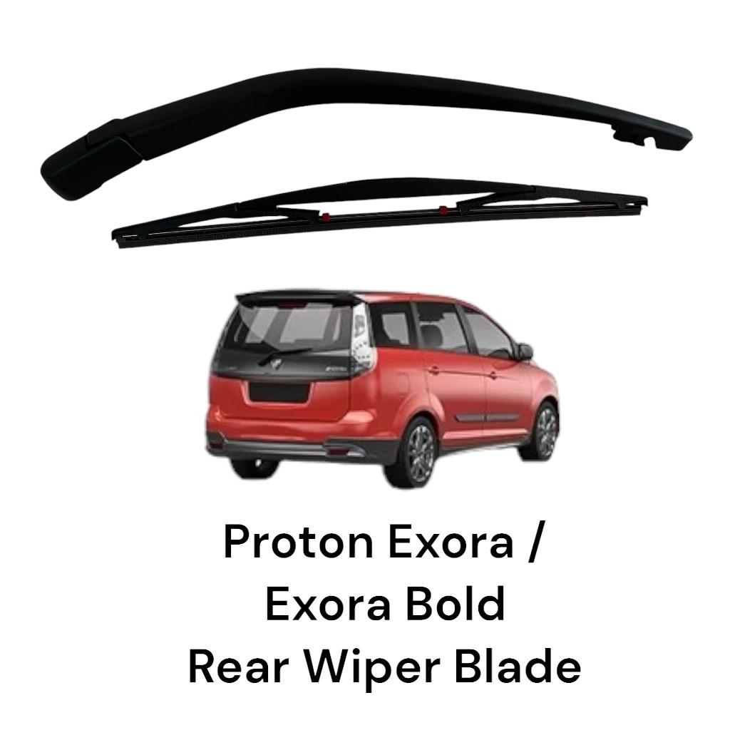 Proton Exora Rear Wiper Blade With Arm (Full Set) | Shopee Malaysia