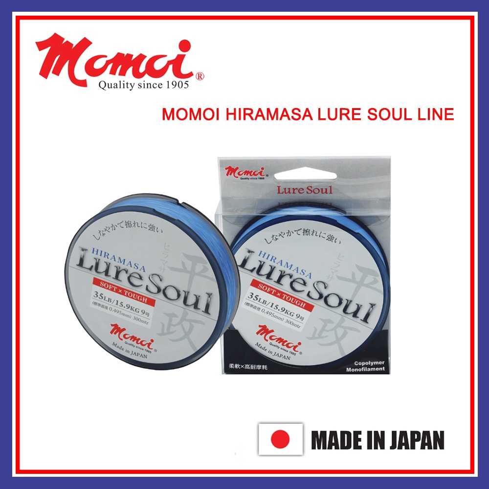 [CLEARANCE/MINOR DEFECT] (JAPAN) Momoi Hiramasa Lure Soul Tali Pancing ...
