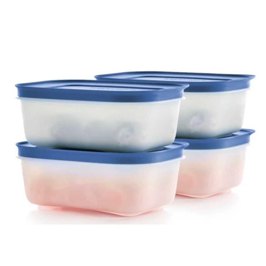 Tupperware Freezer Mates Gen II Small Low (4) 450ml | Shopee Malaysia