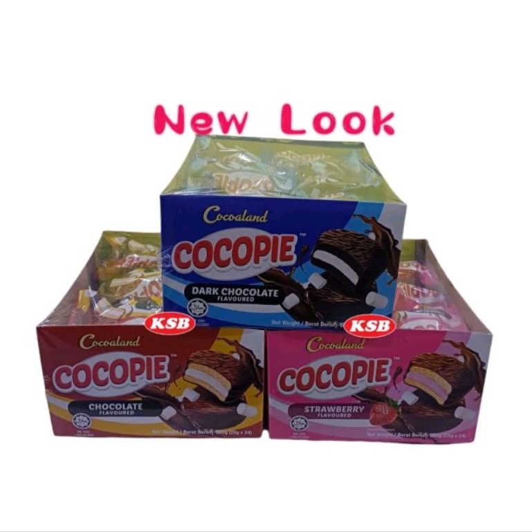 COCOPIE CHOCOLATE PIE WITH MASHMALLOW 25g x 24's | Shopee Malaysia
