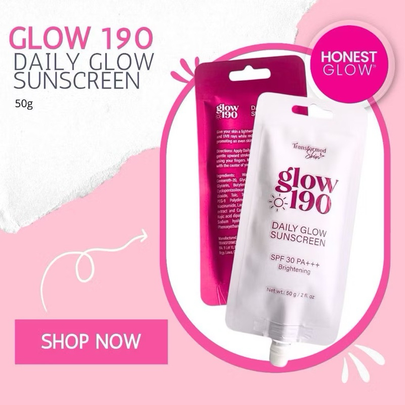 SUNCREEN REFILL GLOW 190 50GRAM | Shopee Malaysia