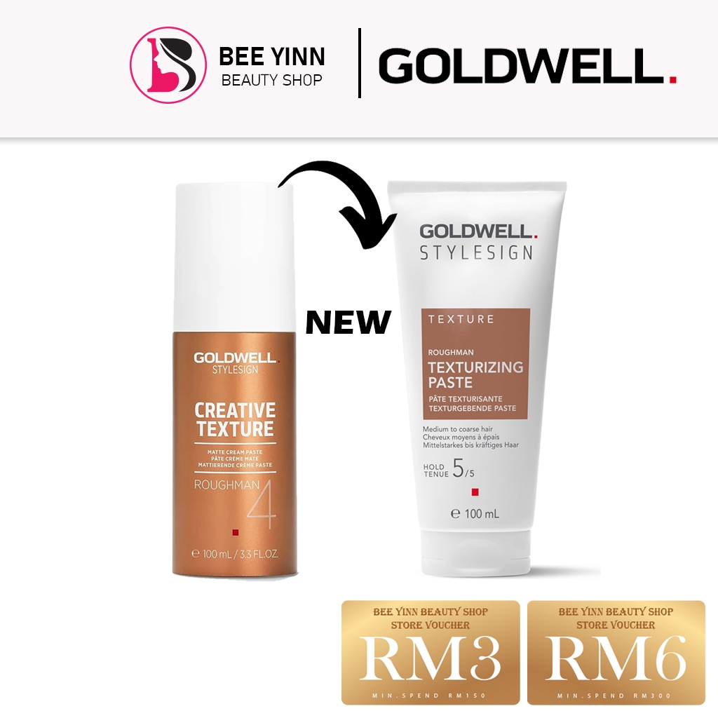 Goldwell Stylesign Roughman 4 Matte Cream Paste 100ml - Hold Power ...