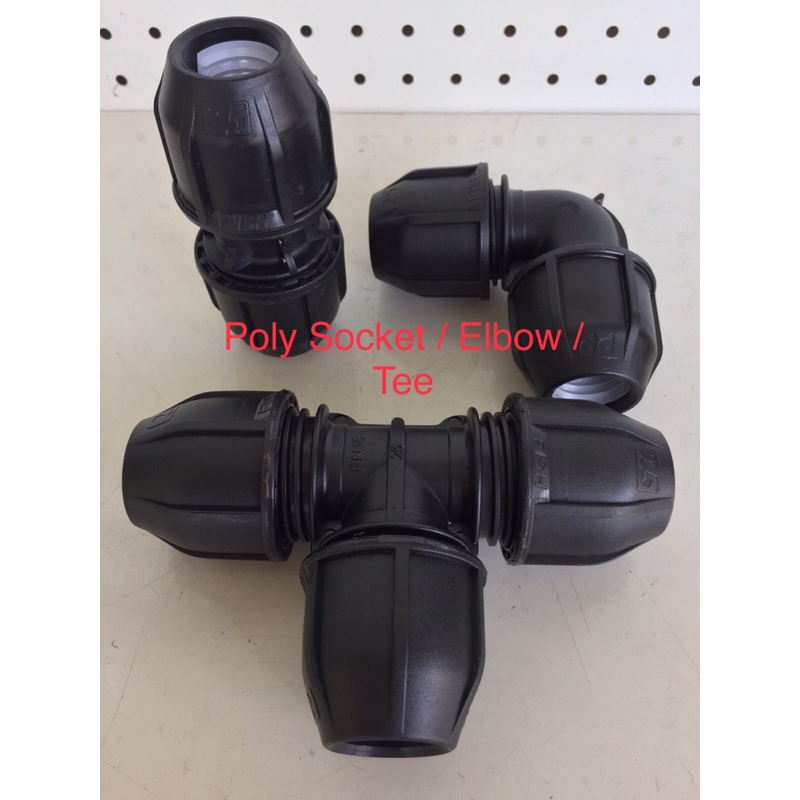 PN16 Poly Coupler Poly Socket Poly Equal Elbow Poly Equal Tee Poly ...