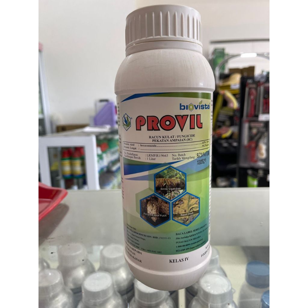 BIOVISTA PROVIL 1L / RACUN KULAT / Sigatoga Akar Putih Reput Daun ...