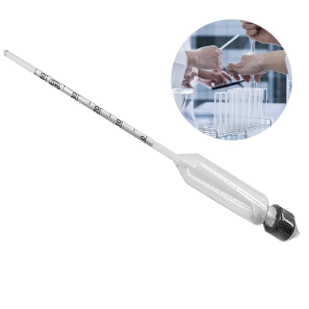 MKR 0-100% Hydrometer Alcoholmeter for Test Alcohol Concentration ...