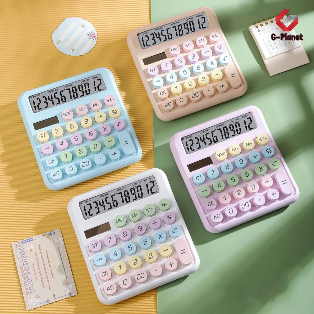 Creative Colorful Electronic Calculator RH-2208B LCD Display and Big ...