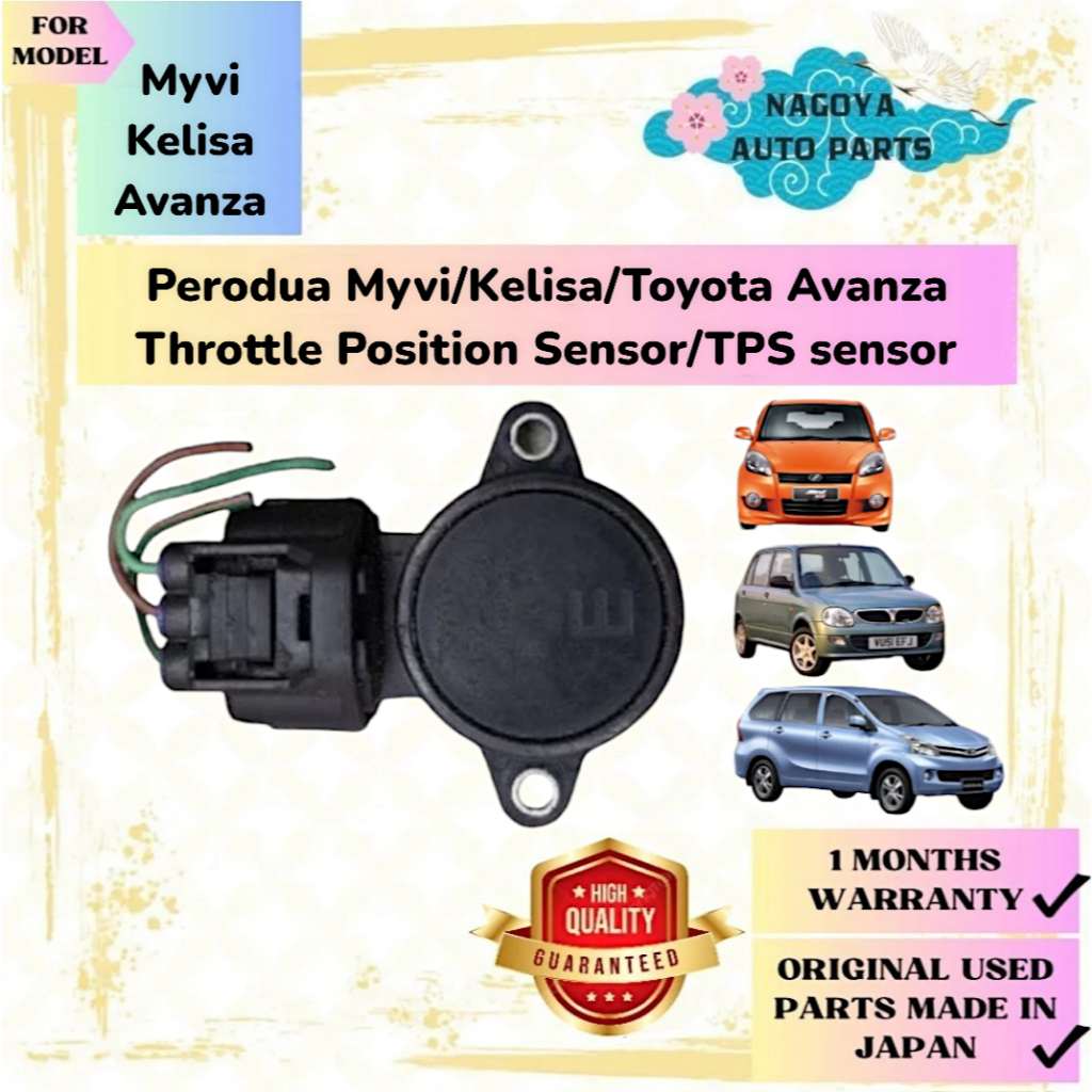 Perodua Myvi/Kelisa/Toyota Avanza Throttle Position Sensor/TPS sensor ...