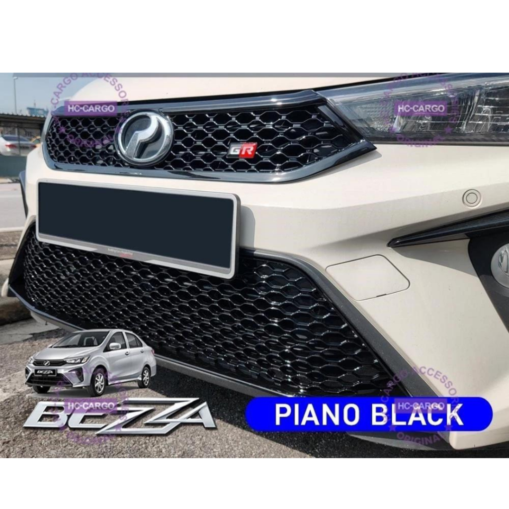 PERODUA BEZZA 2020-2024 GR FRONT GRILL HONEYCOMB UPPER GRILL LOWER ...