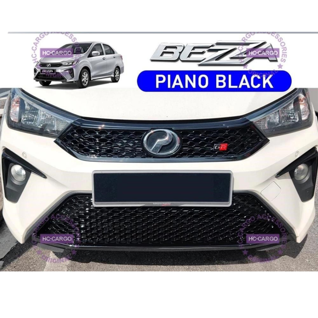 PERODUA BEZZA 2020-2024 GR FRONT GRILL HONEYCOMB UPPER GRILL LOWER ...