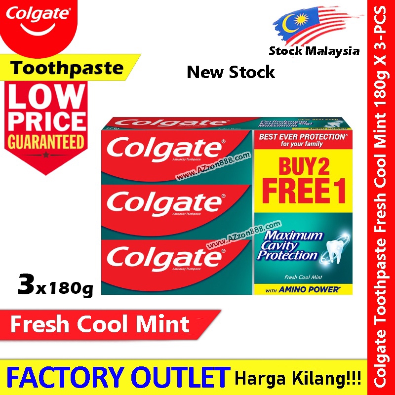【EXP-2028】 Colgate Maximum Cavity Protection Fresh Cool Mint Toothpaste ...