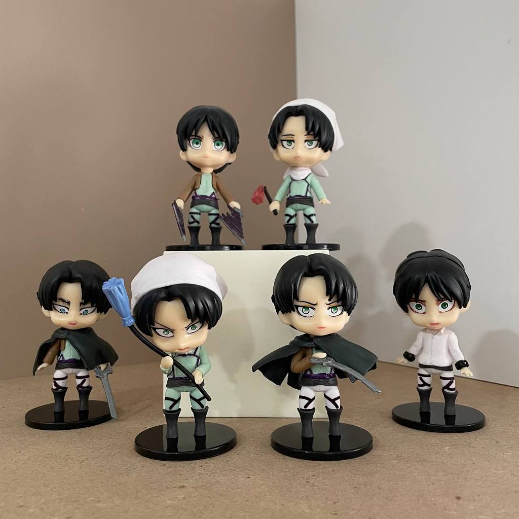 Attack On Titans Levi Ackerman Eren Jaeger Mikasa Connie Armin jean AOT ...
