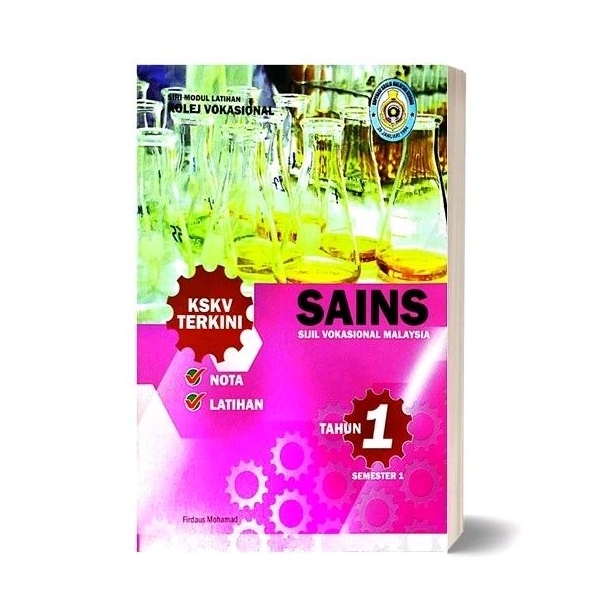 ( 88-24-206 ) Siri Modul Latihan Kolej Vokasional: Sains Tahun 1 ...