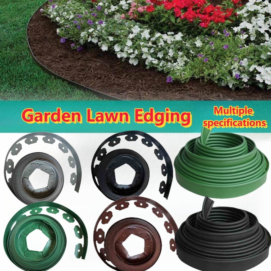 Garden Border 5M 10M Recyclable Lawn Border Garden Edging Border Grass ...