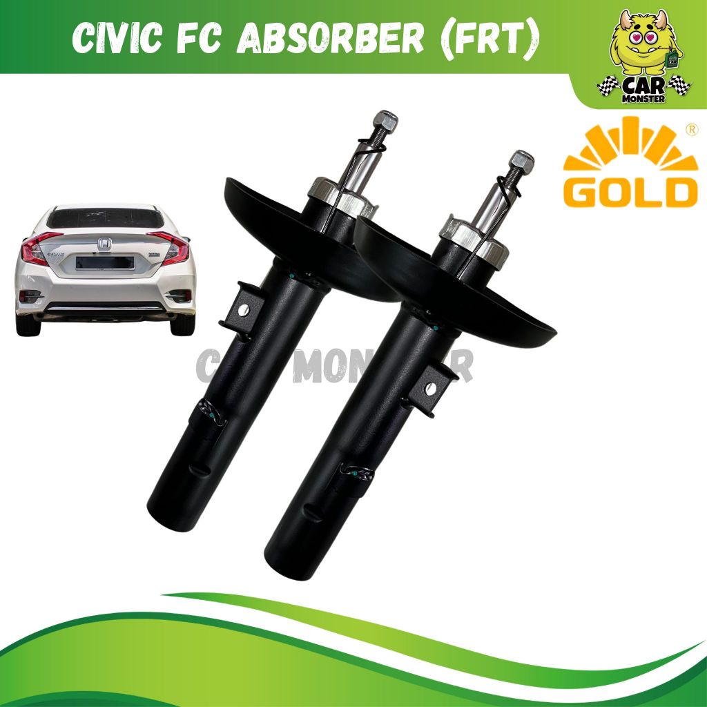 (ORIGINAL) GOLD SUSPENSION CIVIC TEA CIVIC FC Absorber Heavy Duty (FRT ...
