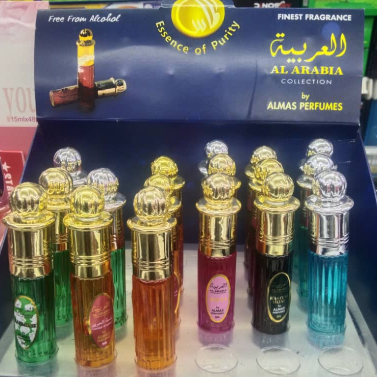 Minyak wangi Attar AL ARABIA By ALMAS Perfumes NON ALCOHOL Perfume oil ...