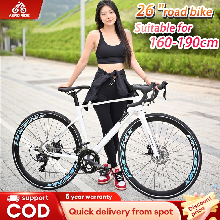 Aero 🔥Immediate delivery🔥2024 NEW 26 inch road bike Basikal dewasa ...