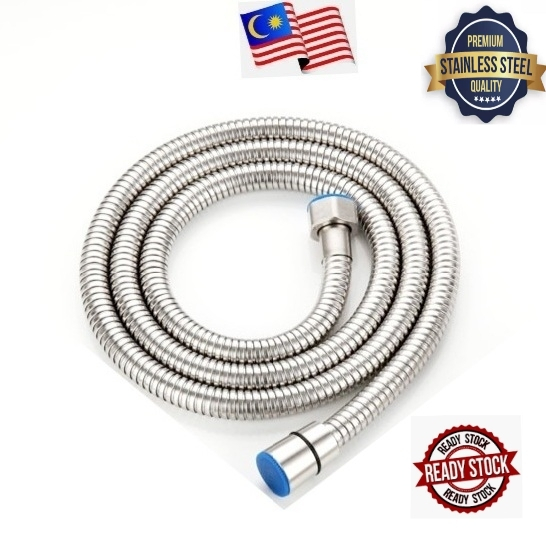 Stainless Steel Flexible Shower Head hose 1.5M，1/2 ‘’ Standard ...