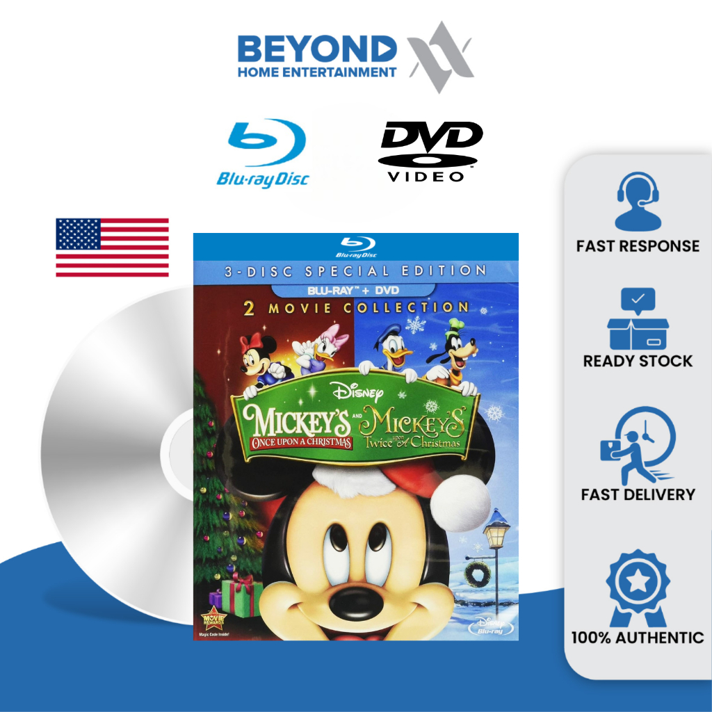 Mickey's Once Upon a Christmas & Mickey's Twice Upon a Christmas 2 ...