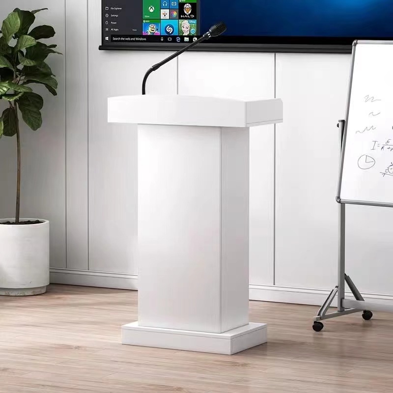 Modern Podium Speaker's Platform Desk Host Station Reception Desk ...