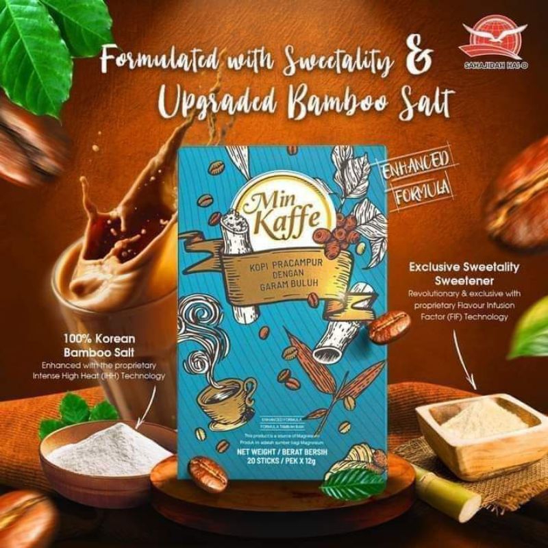 Min Kaffe kopi garam buluh terbaikkk!!Ori HQ | Shopee Malaysia