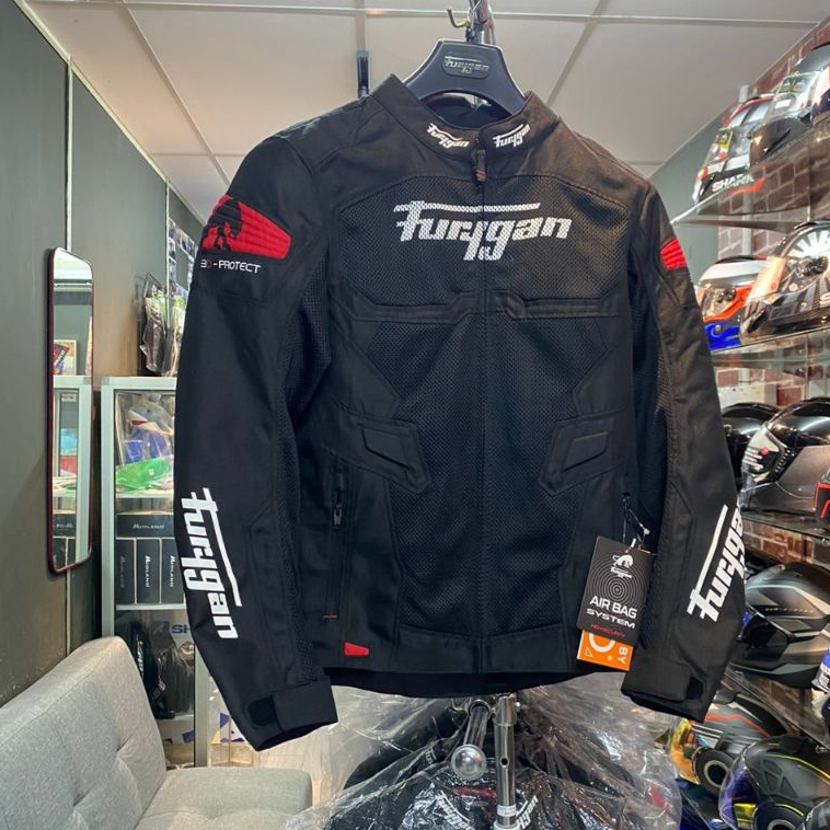 Furygan Atom Vented Riding Jacket Furygan Jacket Biker Jacket | Shopee ...