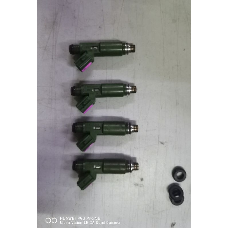 Toyota 1ZZ Injector 255 CC 12 Hole For Vios 4PCS USED (From halfcut ...