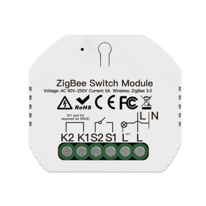 Smart Hidden Module Zigbee+RF433 Hidden Module 1 Gang | Shopee Malaysia