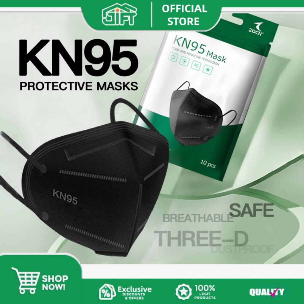 100PCS KN95 Mask Dustproof Health Breathable Anti-Particulate 5plyfacemask n95 facemask ...