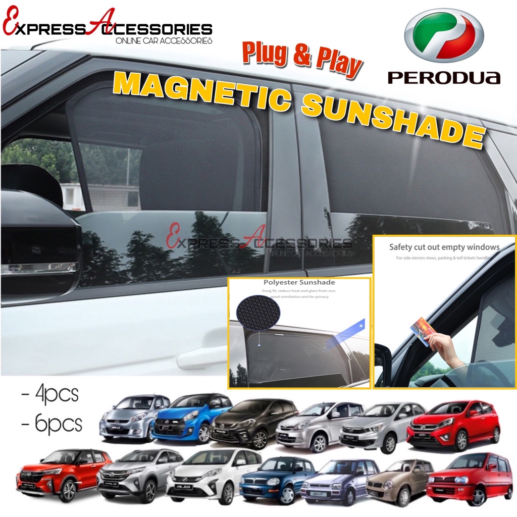 (Magnetic) Perodua ALZA 2022 VELOZ Viva Axia Bezza Myvi old Myvi 2022 ...