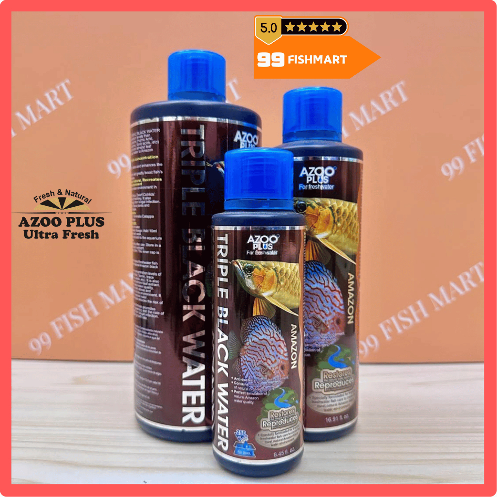 AZOO PLUS TRIPLE BLACK WATER 250ML / 500ML / 1L | Shopee Malaysia
