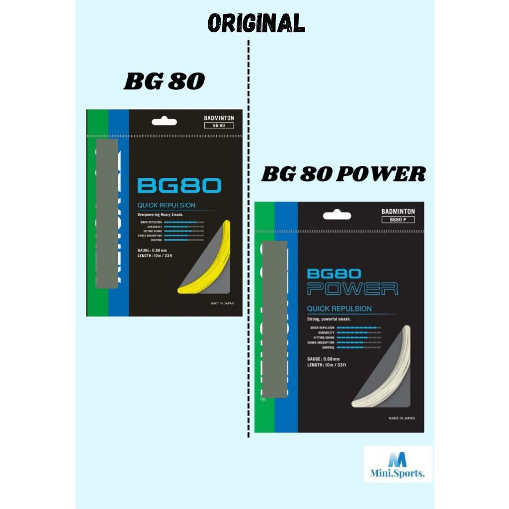 100% Original YY BG 80 / BG 80 POWER | Shopee Malaysia