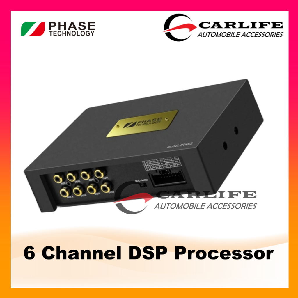 Phase Technology 6 Channel DSP Digital Sound Processor | Shopee Malaysia