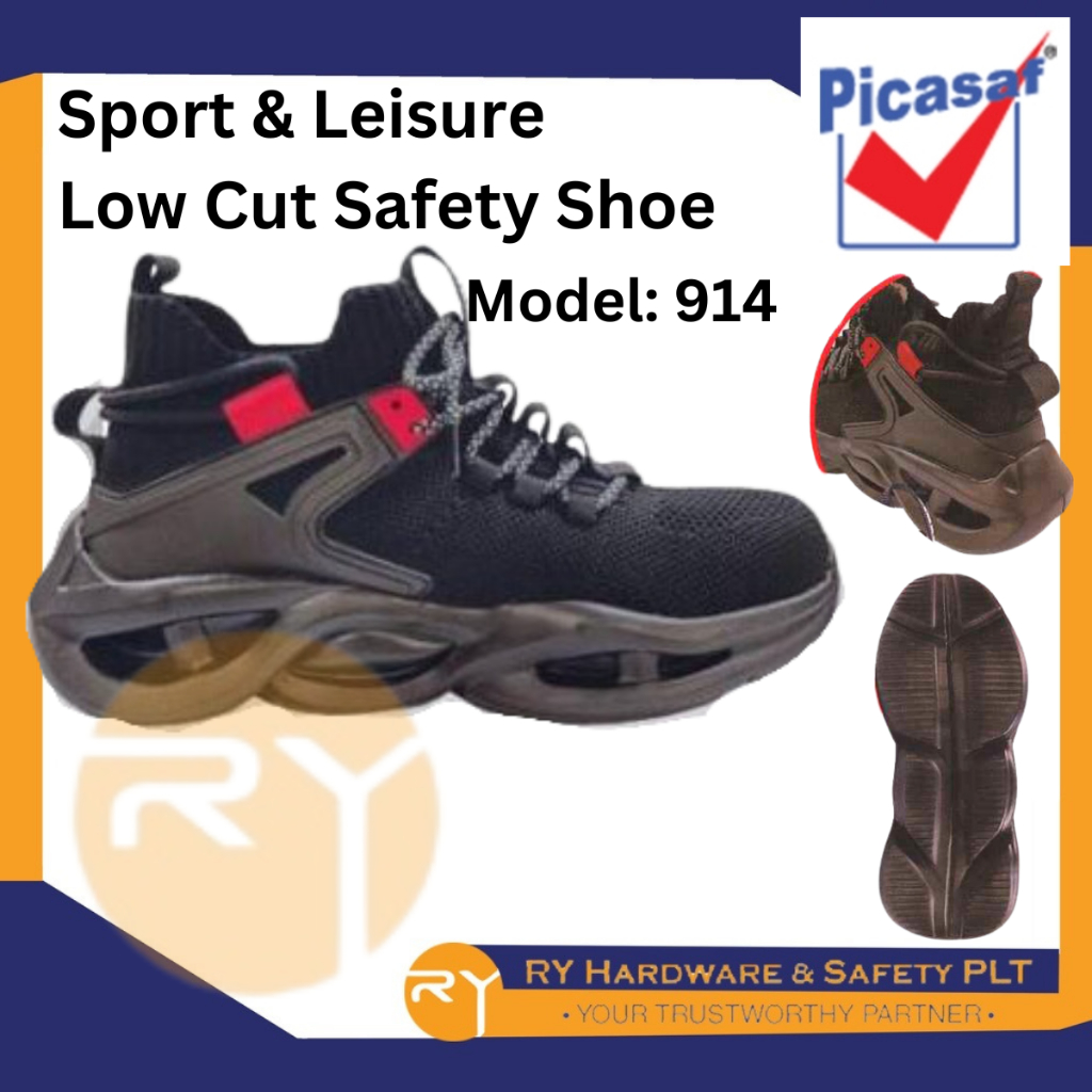 NIETZ/PICASAF 914 SPORT & LEISURE LOWCUT SAFETY SHOE | STEEL TOE CAP ...