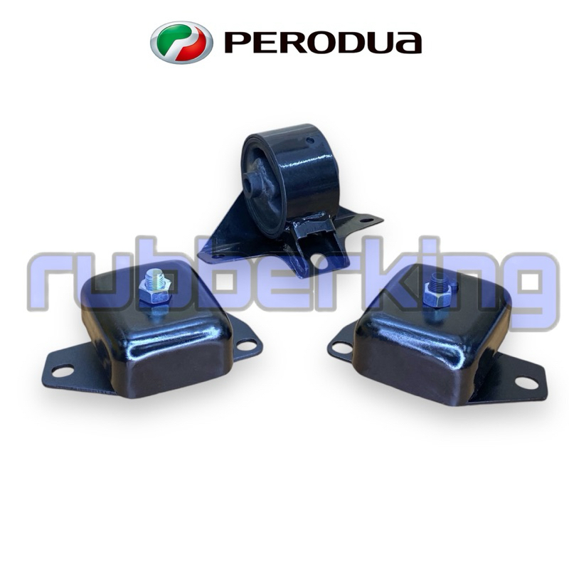 (3PCS) PERODUA KEMBARA J100 OLD ENGINE MOUNTING SET (PREMIUM QUALITY ...