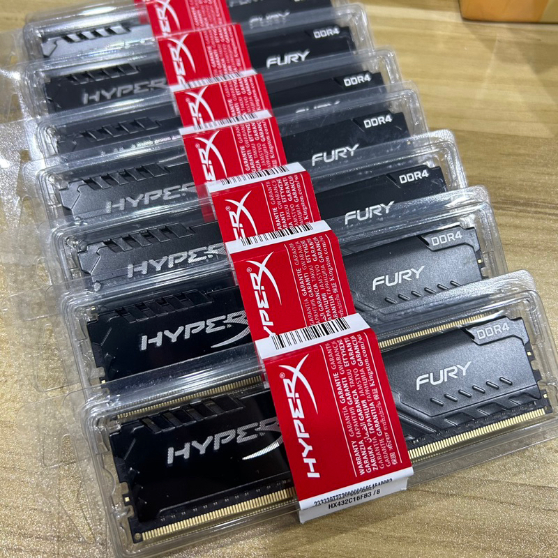 [Local Stock] Kingston Hyperx Fury DDR4 2400Mhz 2666Mhz 3200Mhz 4GB 8GB 16GB Desktop Laptop RAM ...