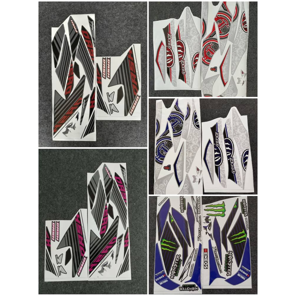 STICKER DASH V1 BATIK EDITION | Shopee Malaysia