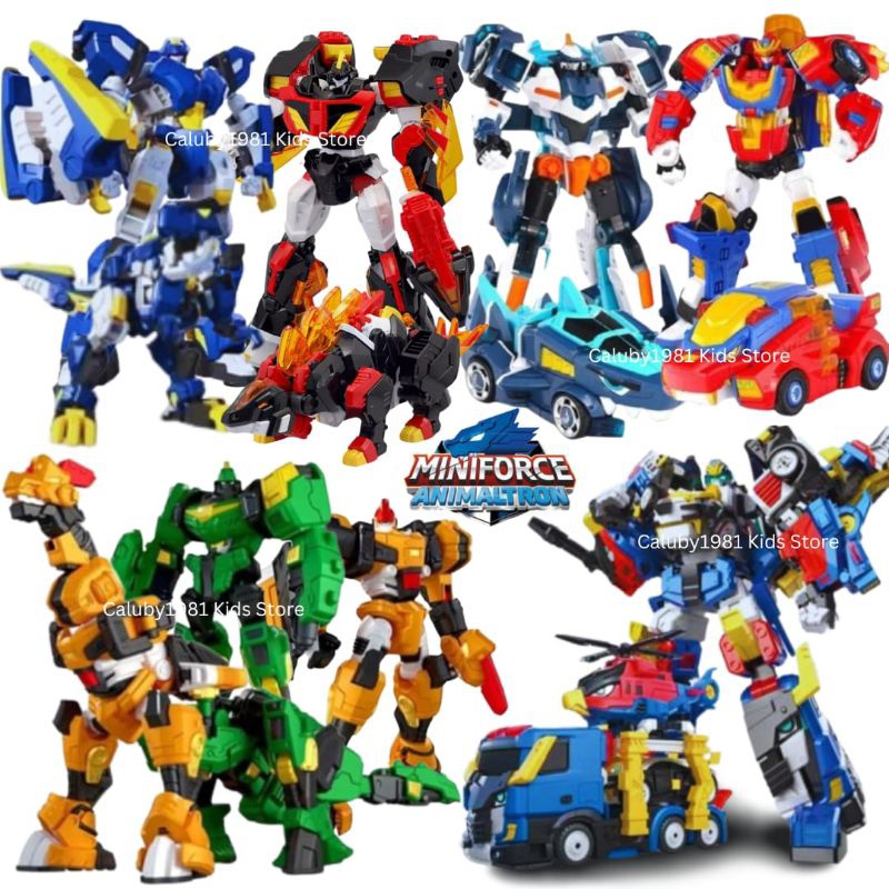 Mini Force Animal Tron Super Dino Power 2 Toys Robot Toy Transformation ...