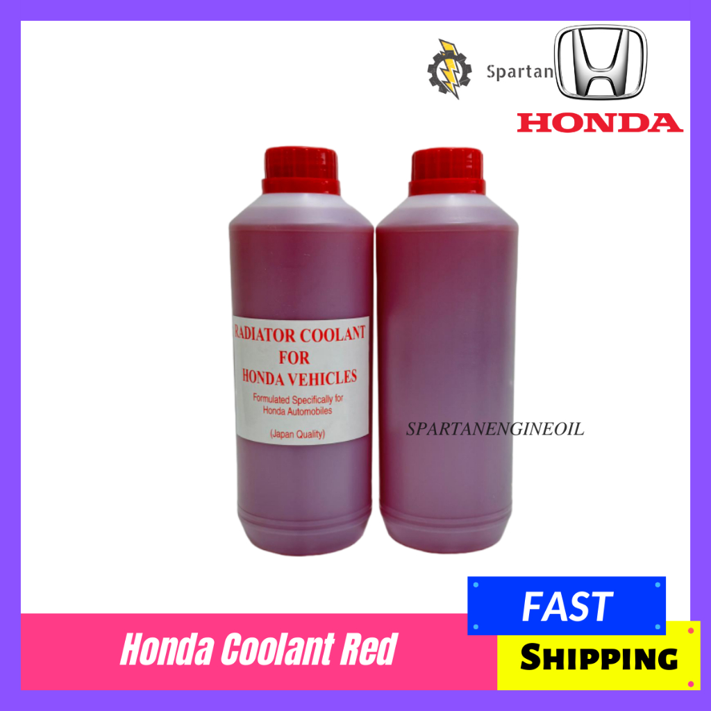 ORIGINAL HONDA RED RADIATOR COOLANT FOR HONDA VEHICLES(100% Japan ...