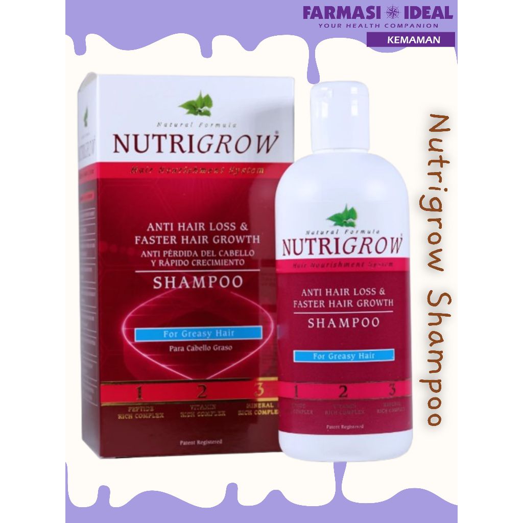 🔥READY STOCK🔥Pro Care Nutrigrow Anti Hair Loss & Healthier Hair Shampoo ...