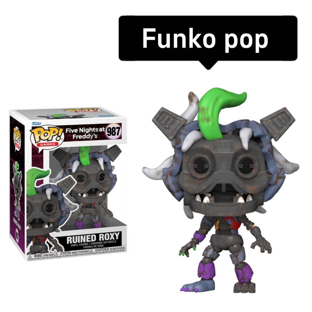 Original Funko Pop! Games Five Nightsat Freddys 987 Ruined Roxy ...