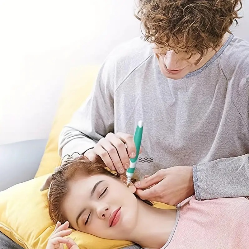 Ear Wax Remover Tool Ear Cleaning Sticks Silicone Ear Cleaner Cleaning ...