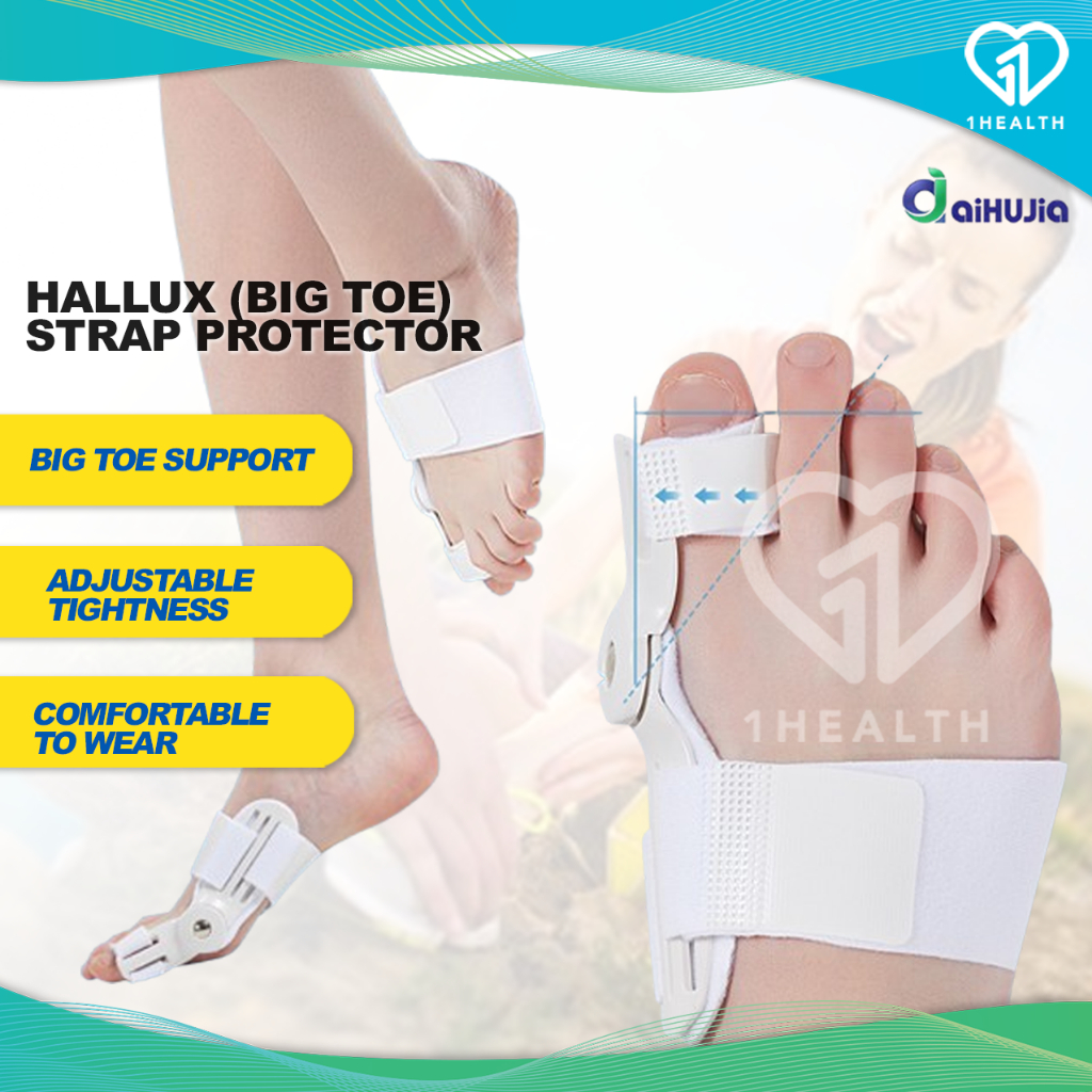 Hallux Strap Protector | Valgus Corrector | Big Toe Bone Injury Support ...