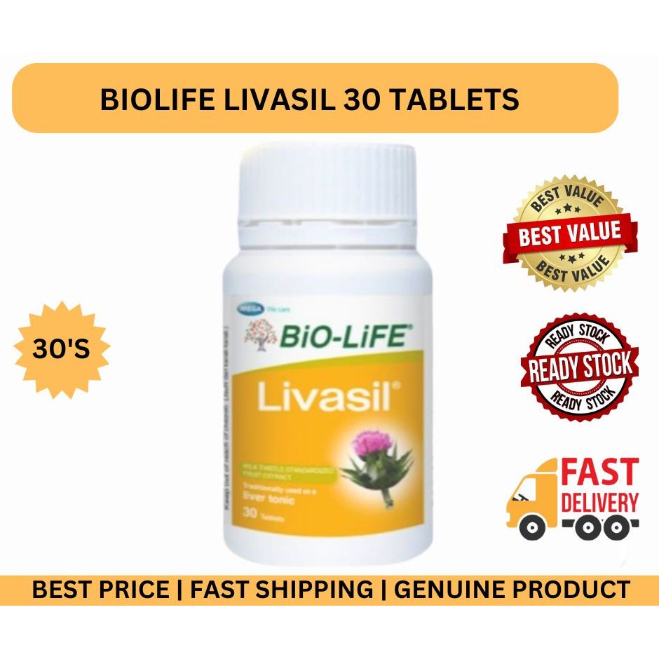 CLEARANCE SALES ! BIOLIFE LIVASIL ~ 3O TABLETS ( EXP : 12/2024 ...