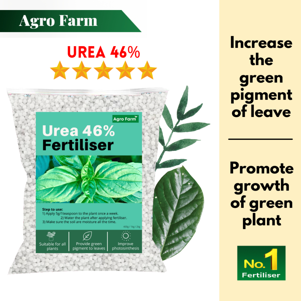 Agro Farm Urea 46% Fertilizer / Baja Pokok / Baja Daun | Shopee Malaysia