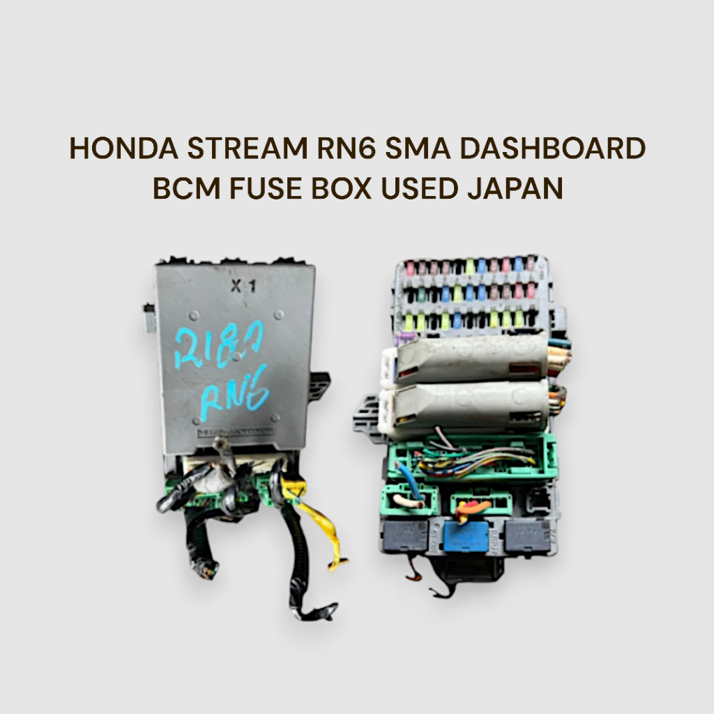 HONDA STREAM RN6 SMA DASHBOARD BCM FUSE BOX USED JAPAN | Shopee Malaysia