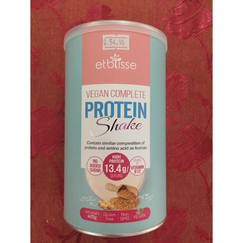 Etblisse Vegan Complete Protein Shake (420g) | Shopee Malaysia