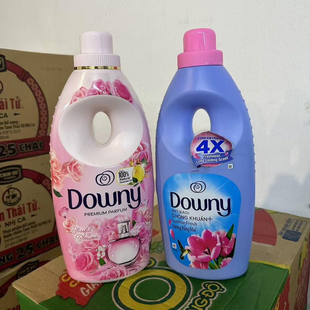 DOWNY Antibac+ Sunrise Fresh 800ml (Blue) / Premium Parfum Blissful ...