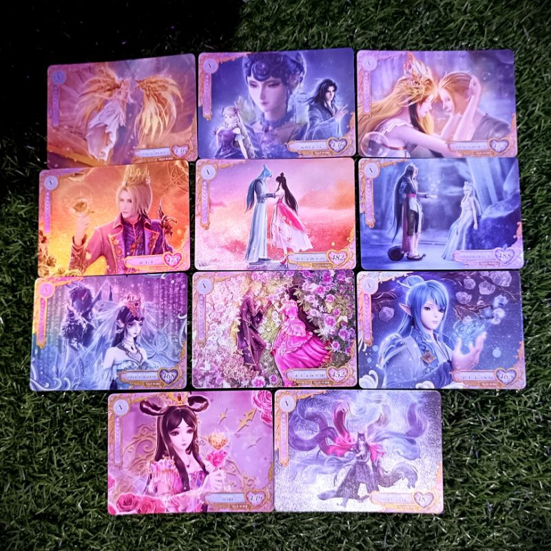 Yeloli Character Collection Card N Card SR Card Character Card Set 叶罗丽 ...