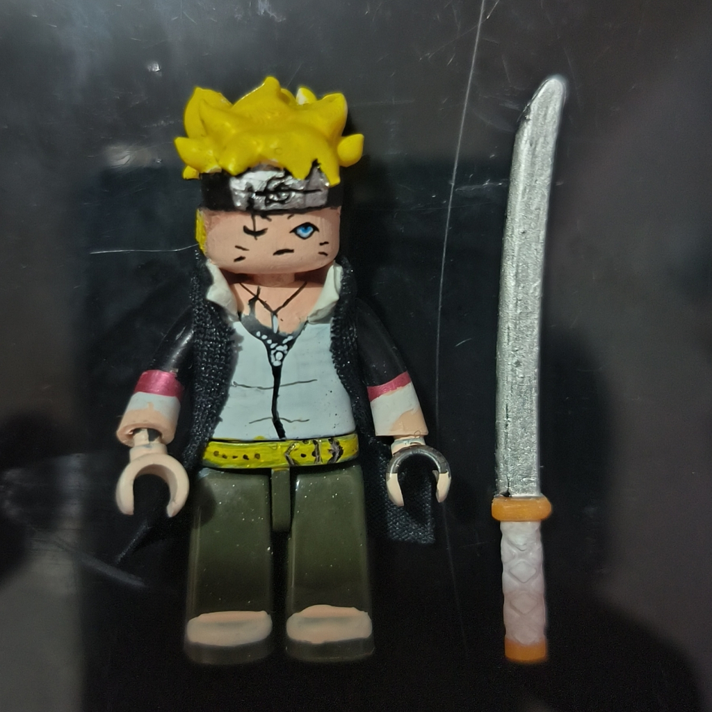 Custom made Le go scale action figure _ Boruto - Two Blue Vortex ...