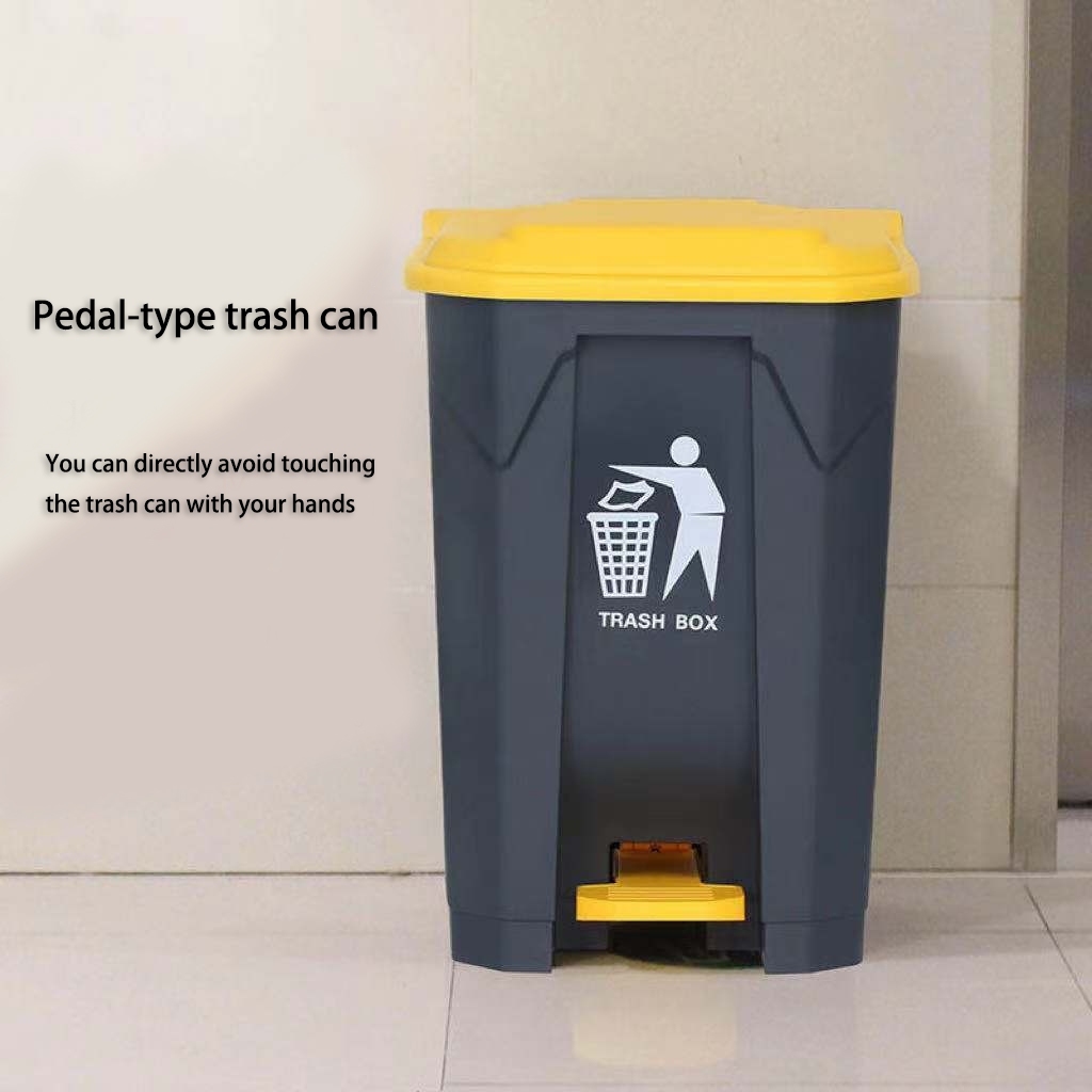 30L/50L/100L Step On Garbage Bin Trash Bin Rubbish Bin 脚踏垃圾桶 | Shopee ...